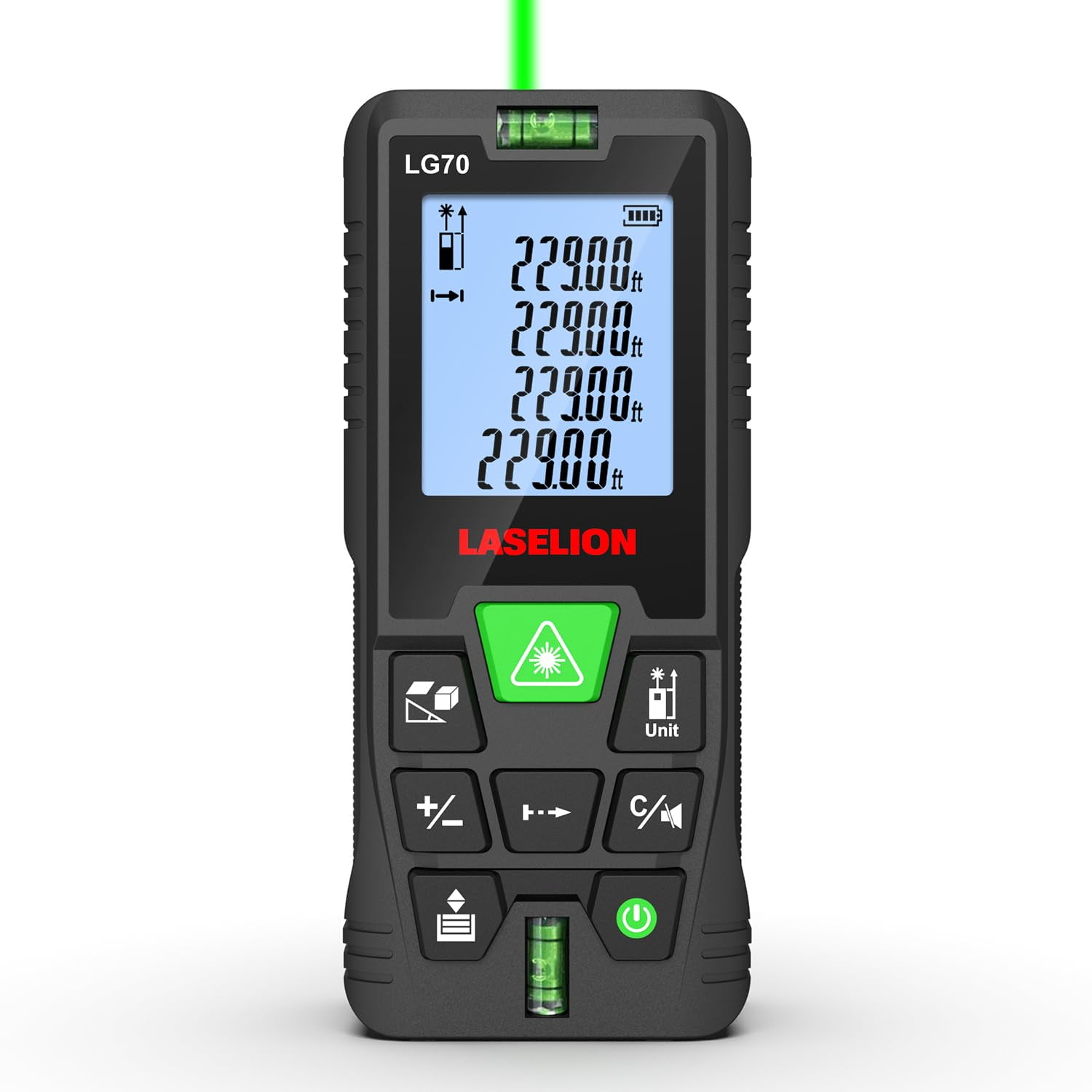 Laser Measure Device,LASELION 229ft Digital Laser Tape Measure High ...