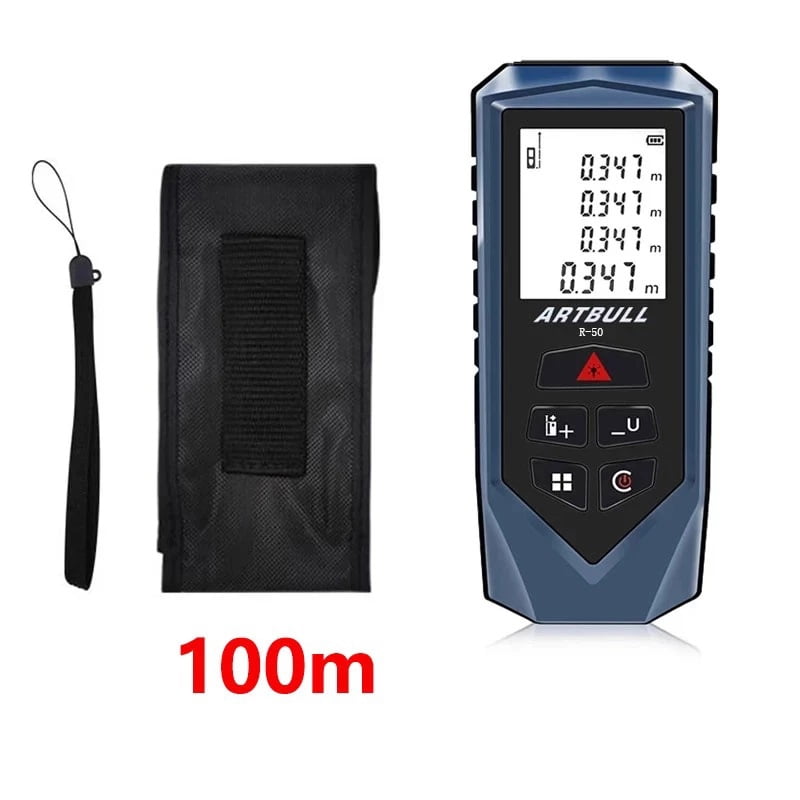 Laser Measure High Accuracy 196/328ft Digital Laser Distance Meter LCD ...