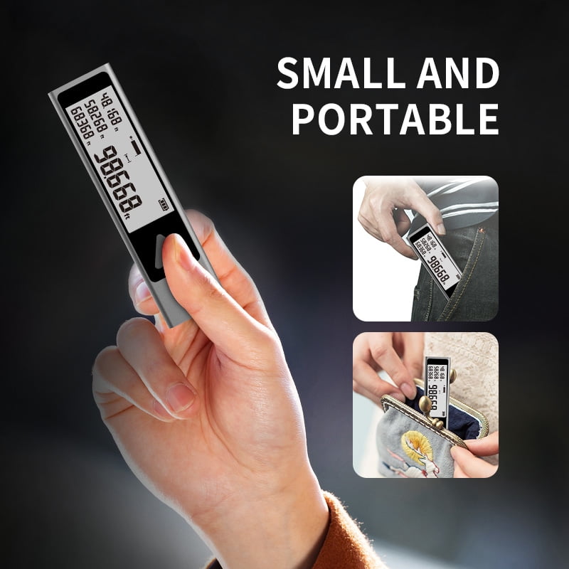 Laser Measure,MiLESEEY Mini Portable Measurement Tool with Alloy ...