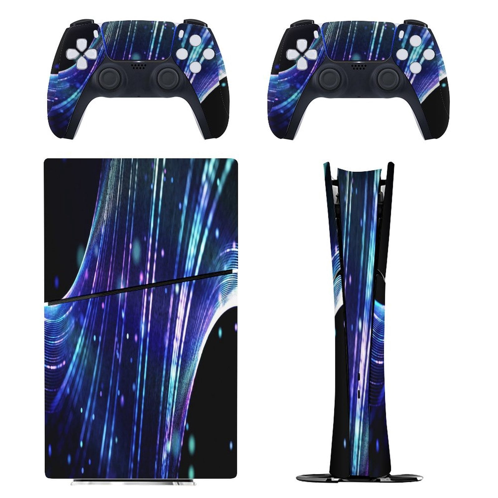 Laser PS5/PS5 Slim Digital Disc Skin Sticker For Console And Controller ...