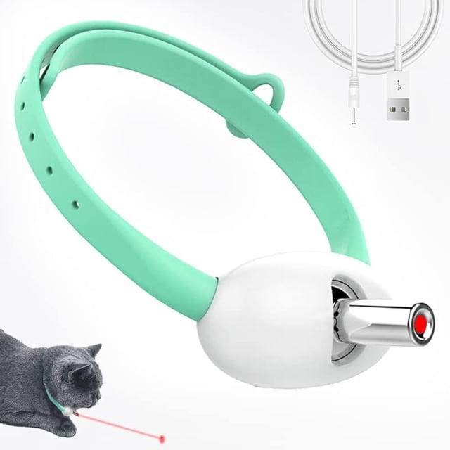 Laser Pointer Collar for Cats, Wearable Automatic Cat Laser Light ...