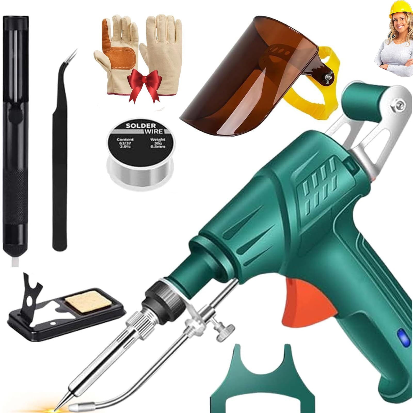 Laser Precision Welding Gun Industrial-Grade Heated Tool for Mechanics ...