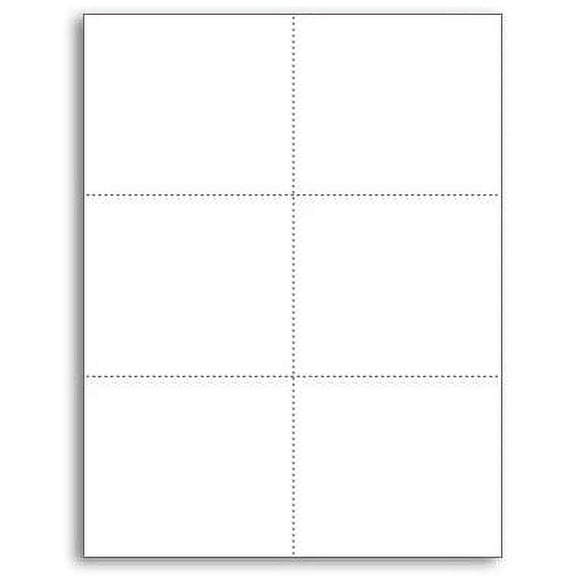 Perforated Ticket Paper