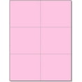 Laser Printer Blank Perforated Cards 6 up per Page, for School Registration Cards, Flower ...