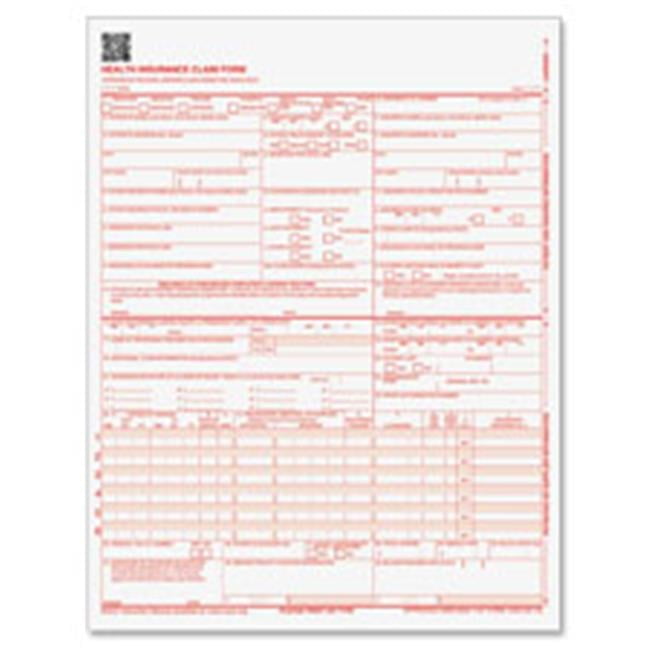 Laser Printer Claim Forms-CMS-1500-1-Part-9.5 in. x 11 in.-500-PK ...