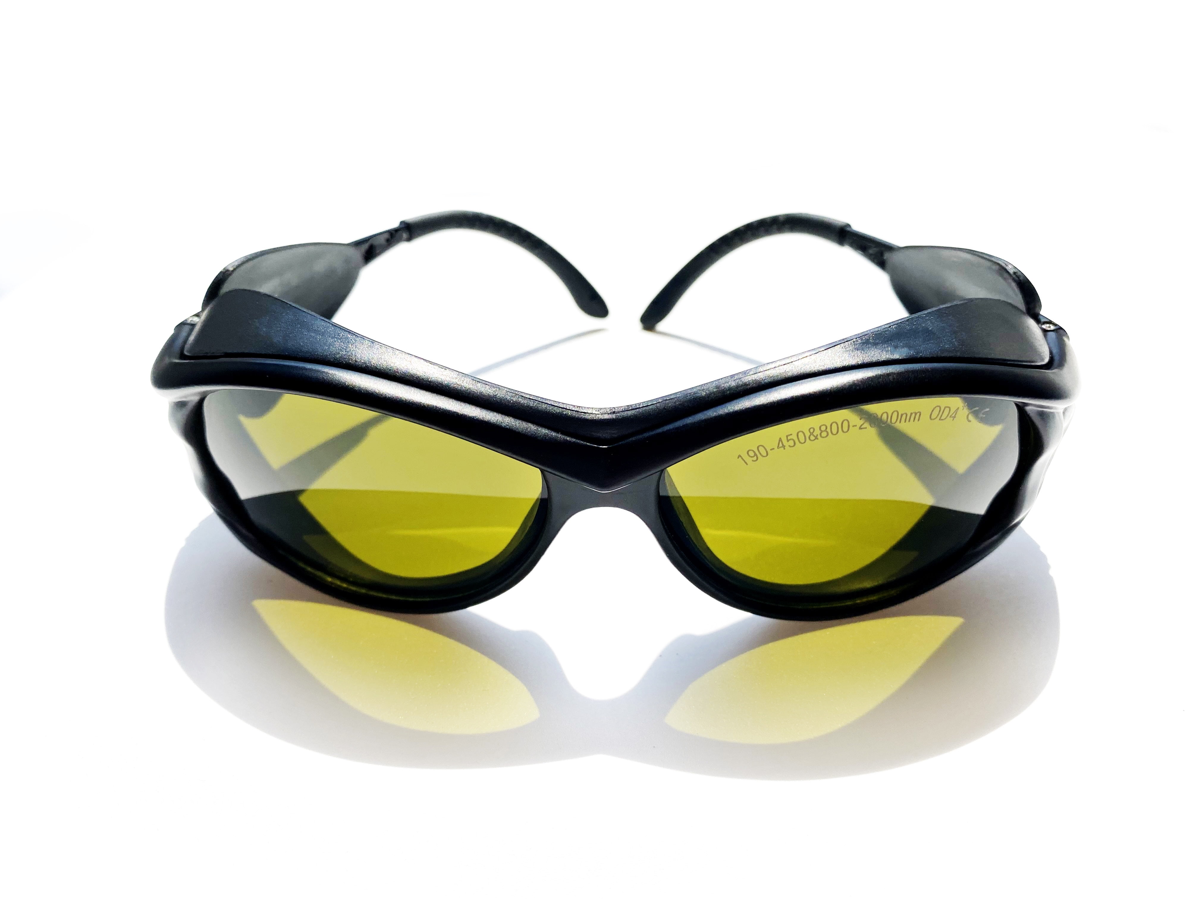 Laser Protective Goggles Glasses CE Eaglepair OD4+ 190-450nm & 800 ...