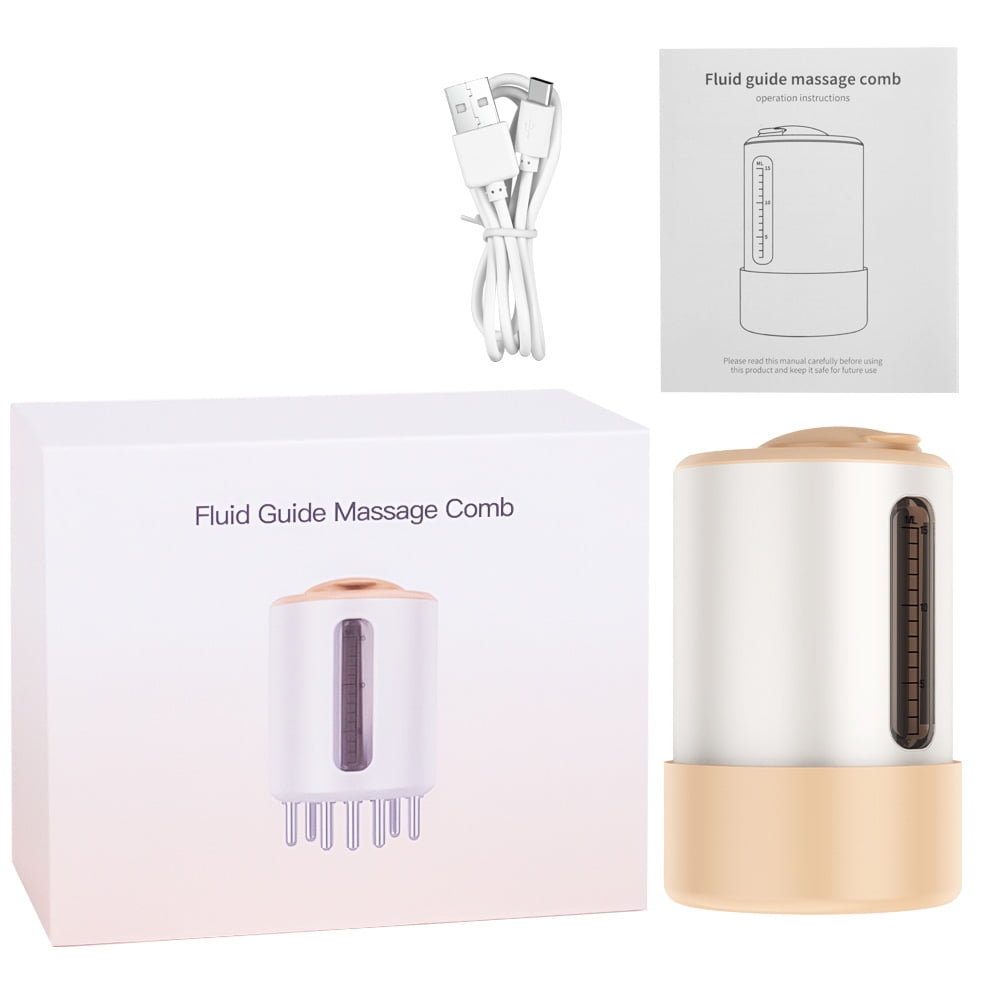 Laser Scalp Massager Comb, Hair Growth Comb Electric, Red Light Therapy ...