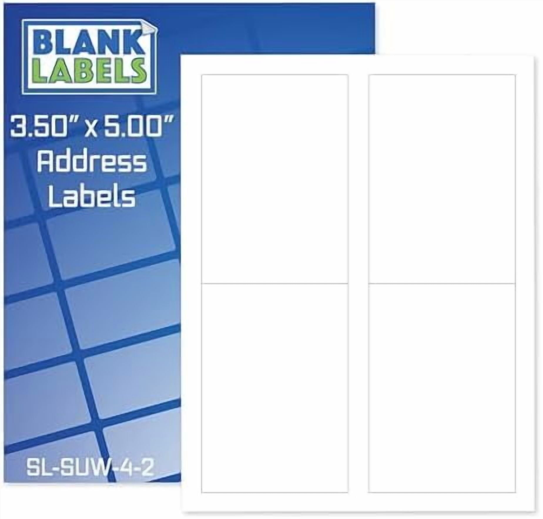 Laser Sheet Labels - Smudge-Free Adhesive Return Address Labels for ...