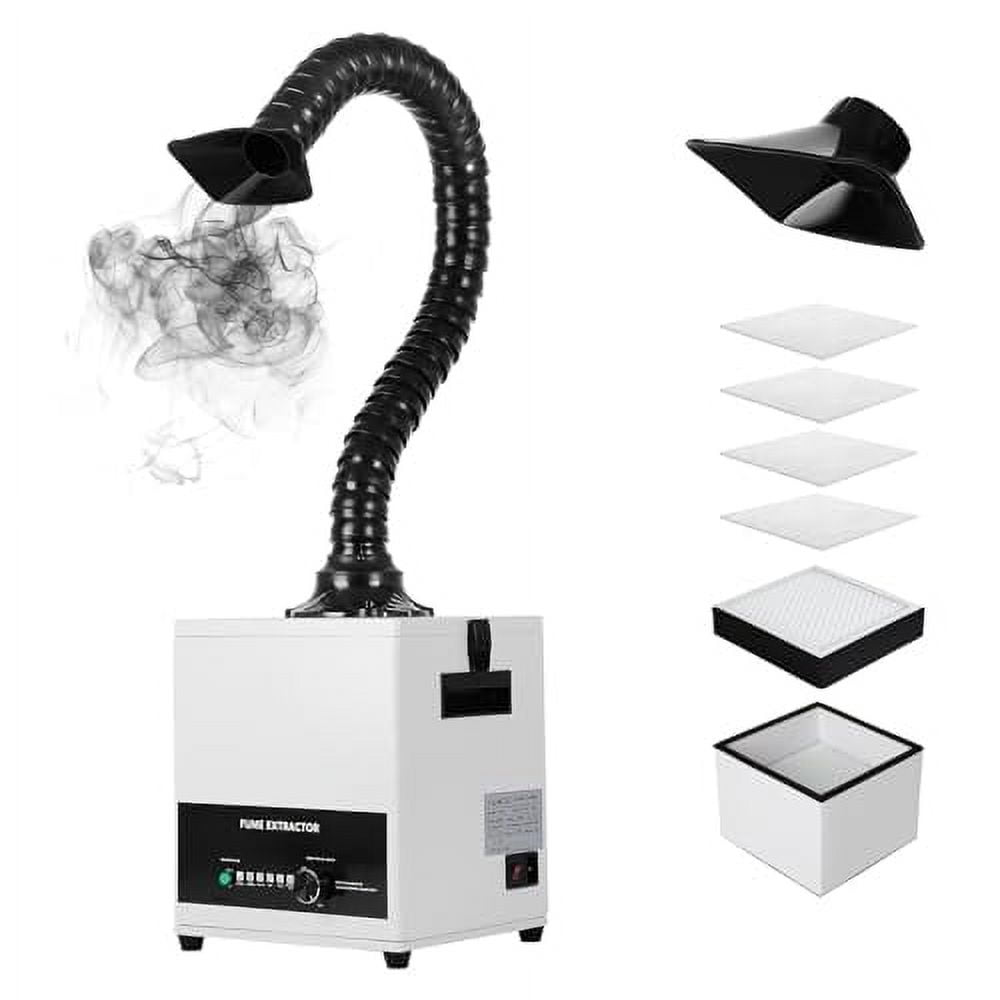 Laser Solder Fume Extractor 100W Strong Suction With 3 Stage Filter ...