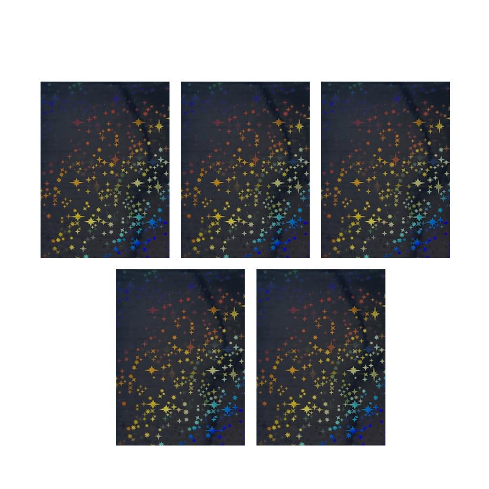 Laser Star Pet Plain Laser Star Broken Glass A4 Self-Adhesive Laser ...