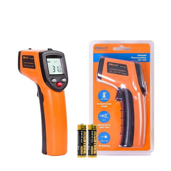 Laser Temperature Gun, Non-Contact Digital Infrared Thermometer ...