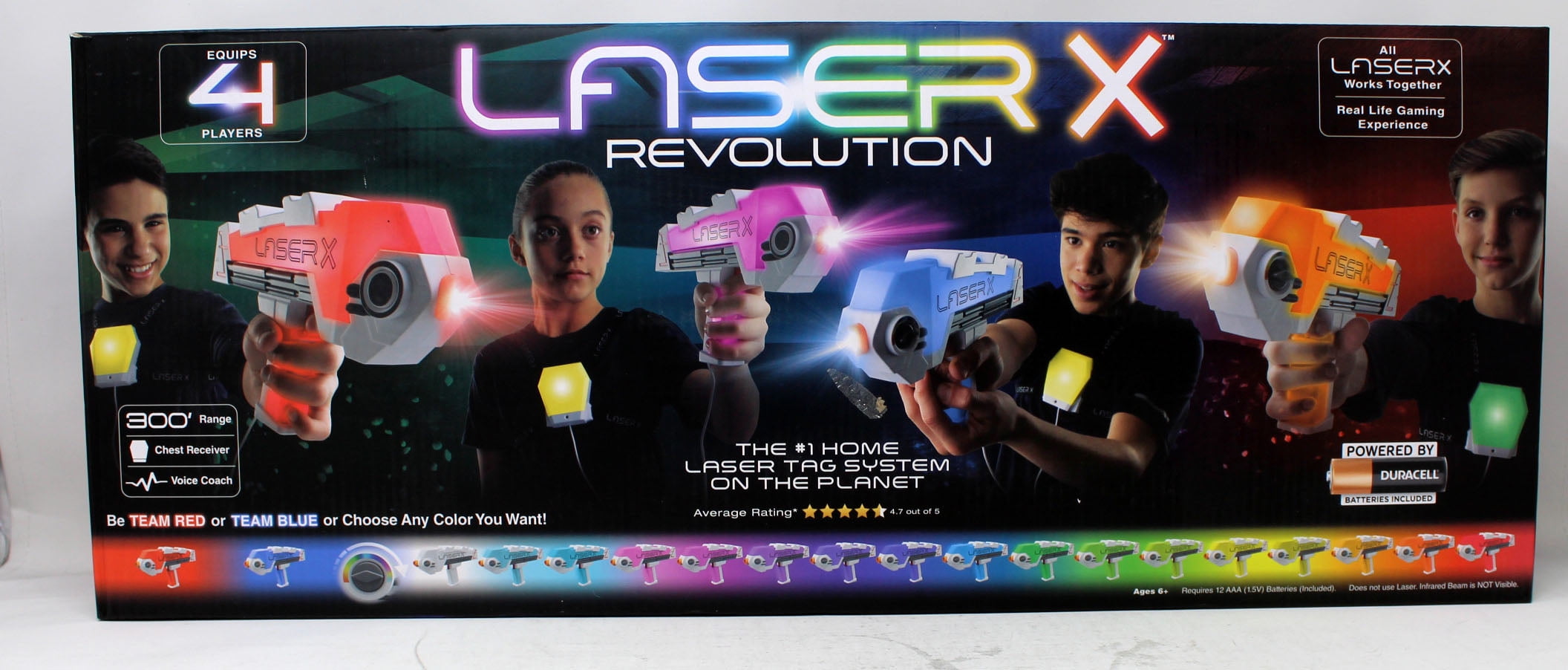 Laser X 4 Player Set