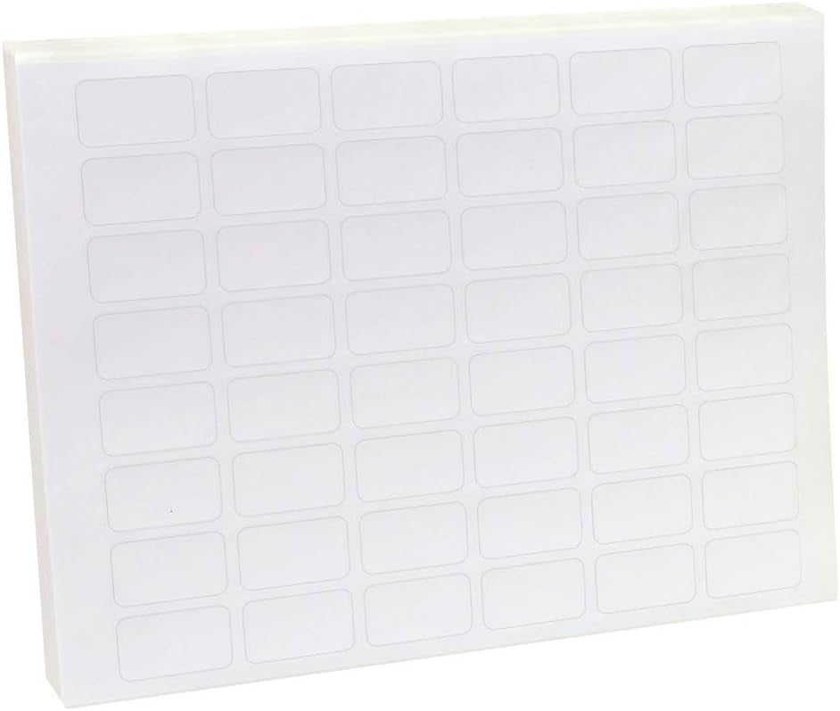 Laser and Inkjet Premium Spine and Processing Labels 1 1/2in H x 7/8in ...