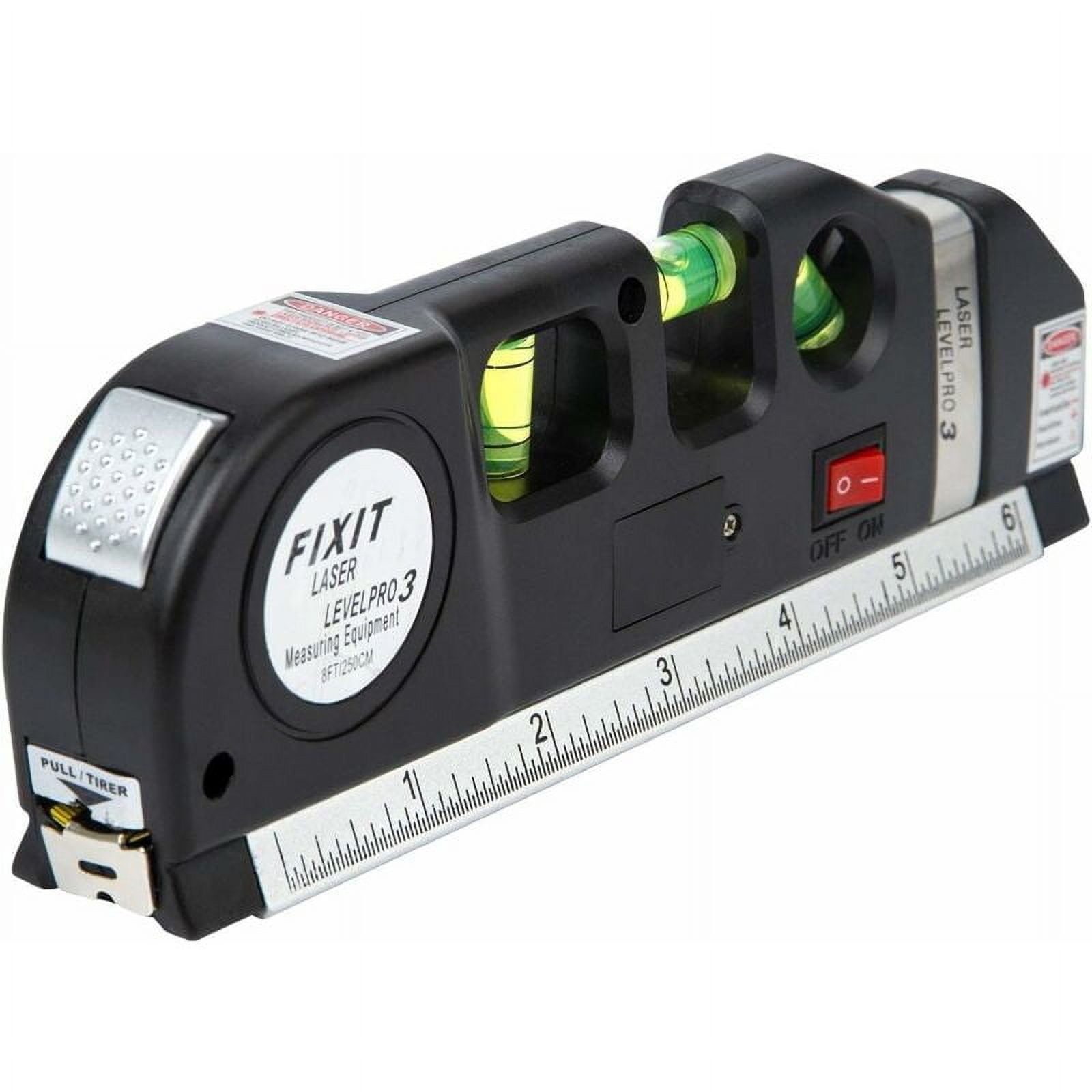 Laser levels, versatile measuring tool, spirit level, laser level, tape measure, horizontal and ...