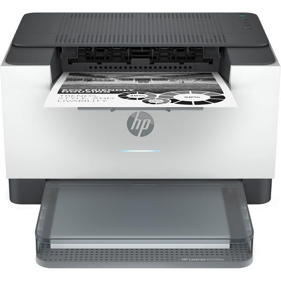 LaserJet M209dw Wireless Printer, Print, Fast speeds, Easy setup ...
