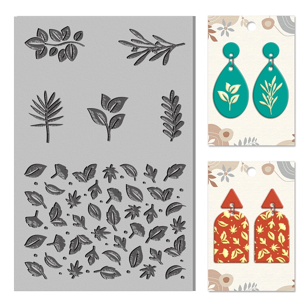 Laserable Rubber Leaf 100x65x3mm for Stamp Engraving Machines DIY ...