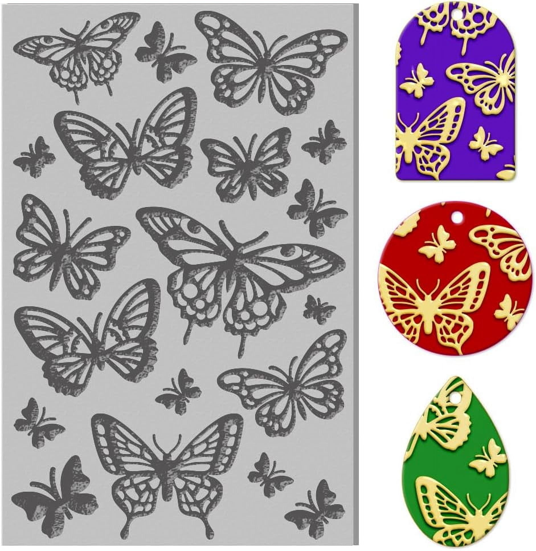 Laserable Rubber for Stamp Engraving Machines DIY Crafts Butterfly ...