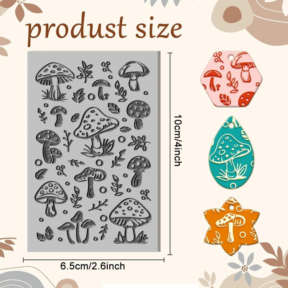 Laserable Rubber for Stamp Engraving Machines DIY Crafts Mushroom ...