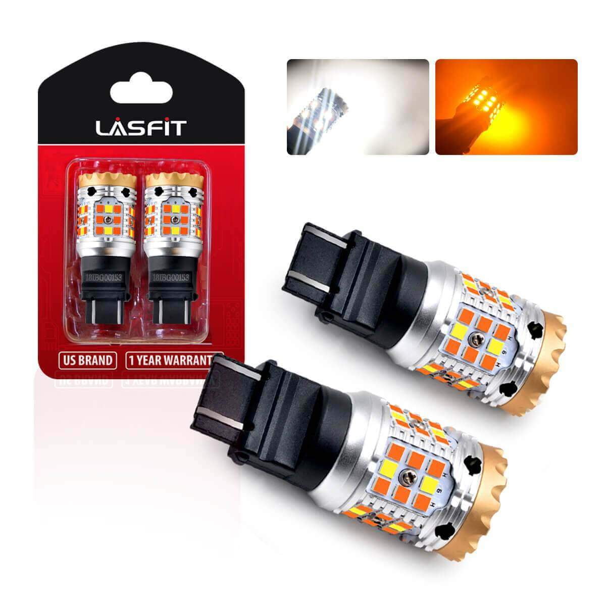 Lasfit 3157 3057 4057 4157 LED Bulbs CK Socket for Turn Signal Light ...