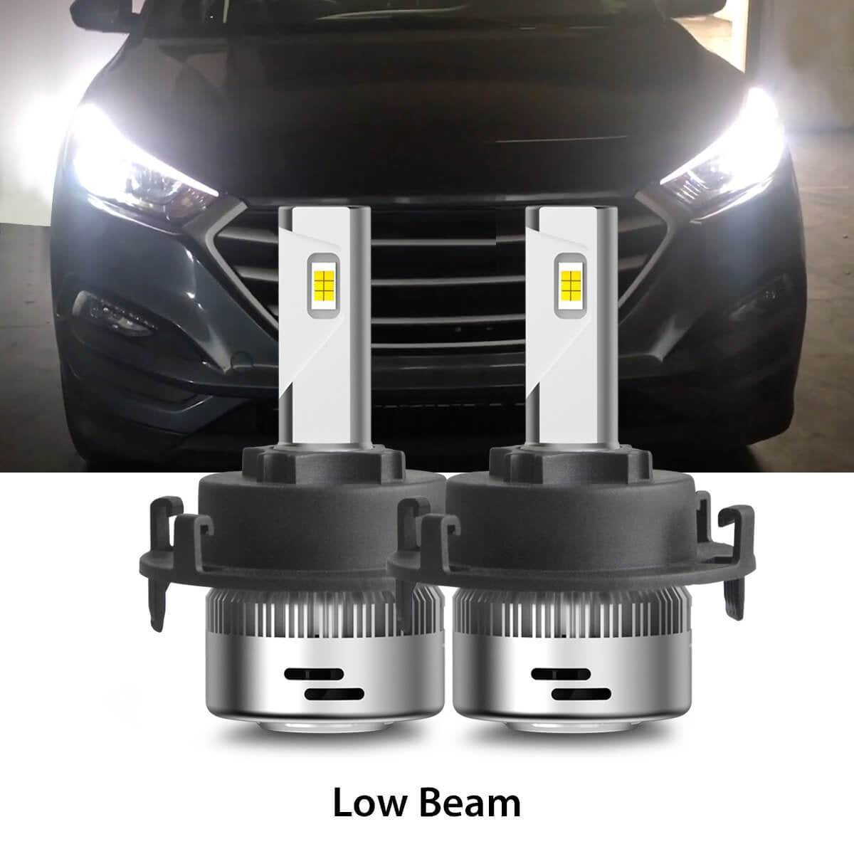 Free Shipping! Lasfit H7 LED Headlight Bulbs Custom Fit Hyundai Tucson ...