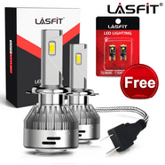 Lasfit H7 LED Headlight Bulbs w/Retainer Adapter for VW Golf Passat GTI ...