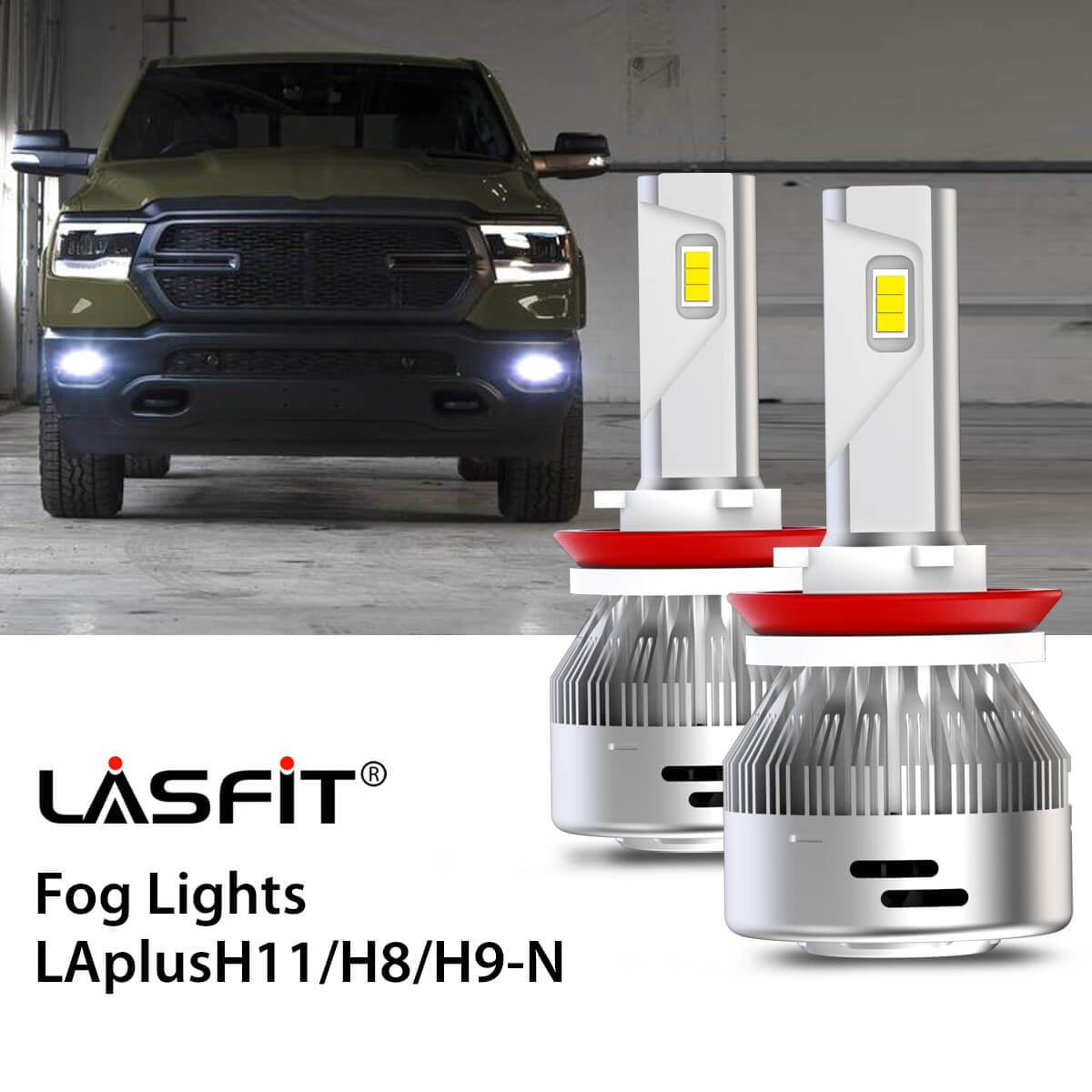Lasfit LED Bulbs For Ram 1500 2021 High Low Beams Fog Lights Turn ...