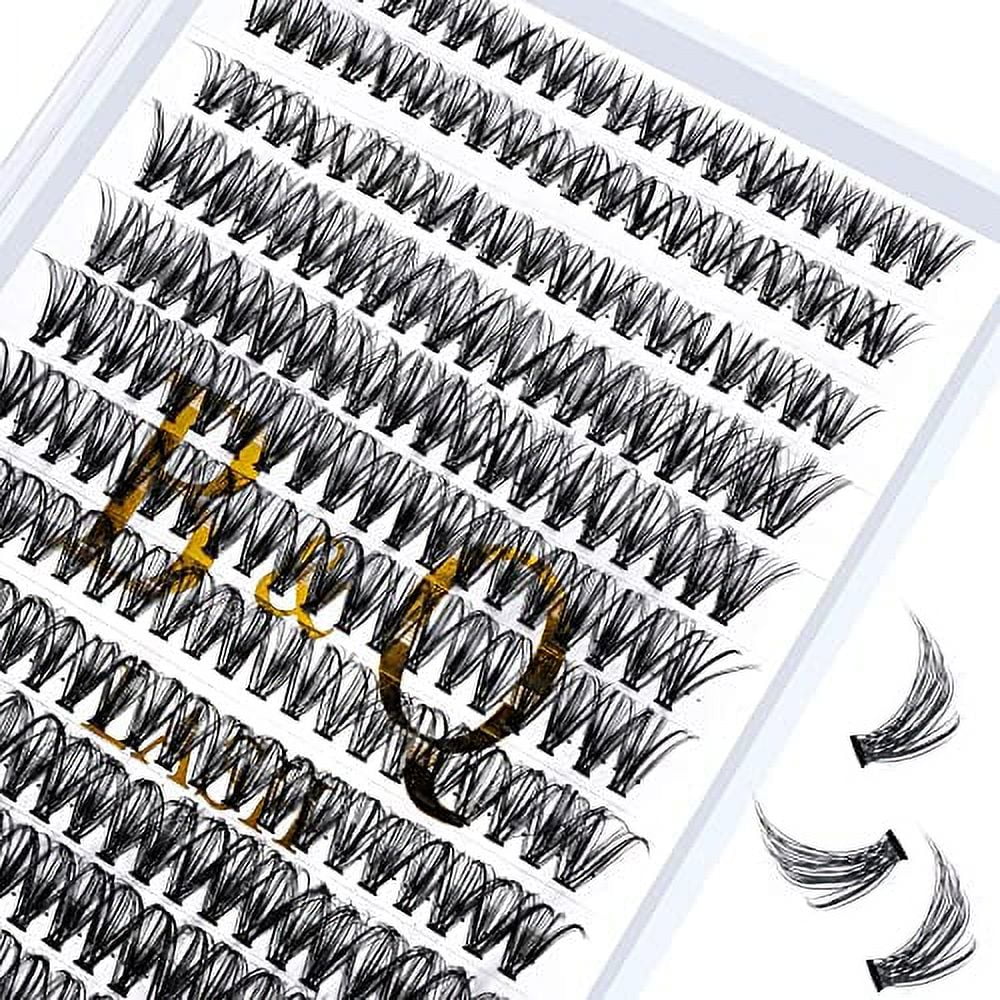Lash Clusters 30D-0.07C-18 B&Q LASH Individual Lashes 280 Clusters ...