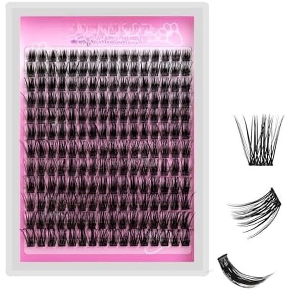 Lash Clusters 8-18mm Wispy Eyelash Clusters 144 count Cluster Lashes ...