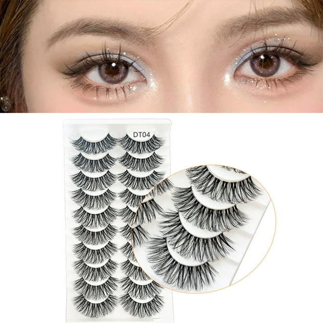 Lash Clusters DIY Eyelash Extension Fluffy Volume Lash Clusters Kit for ...