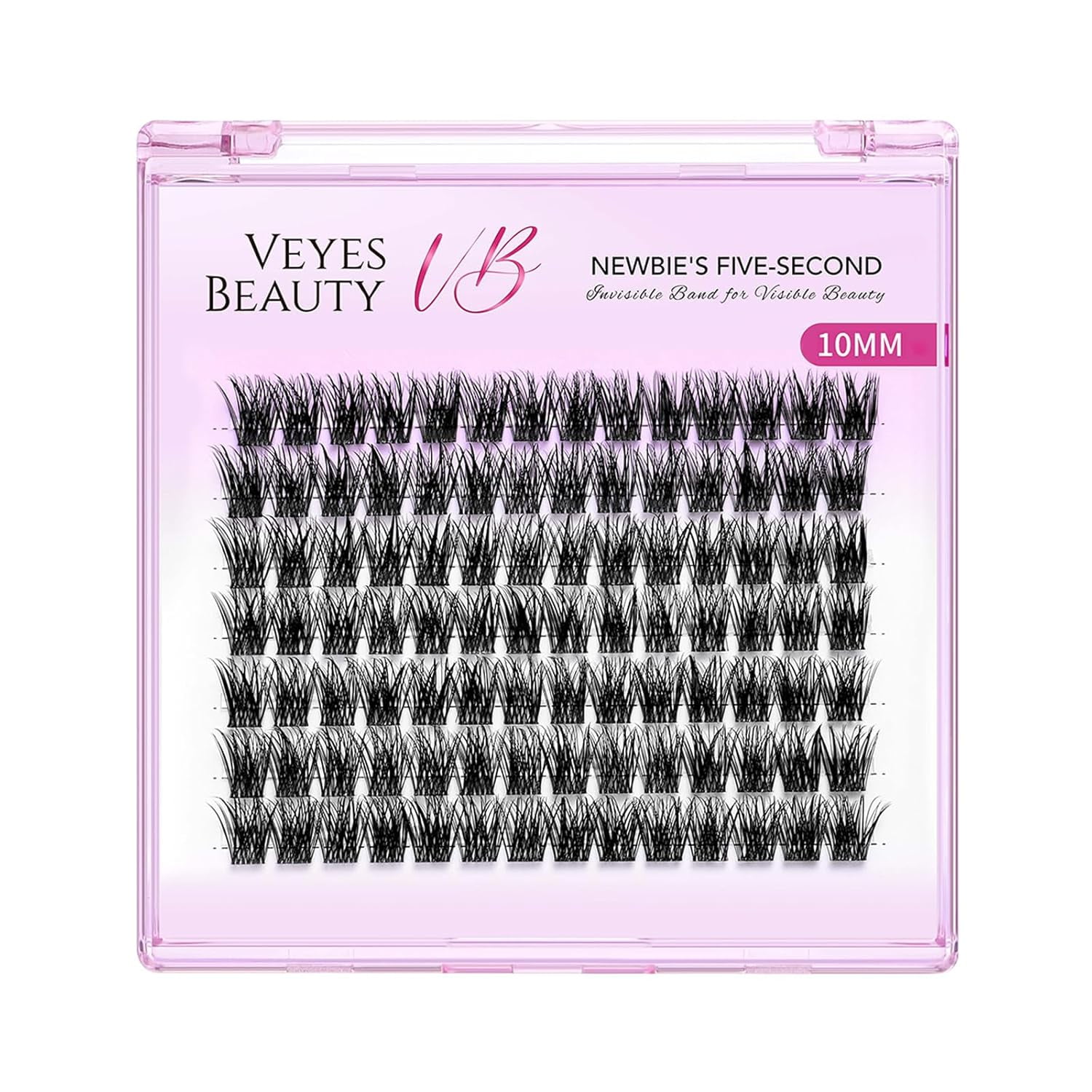 Lash Clusters Individual Eyelash Extensions Thin & Invisible Band False ...