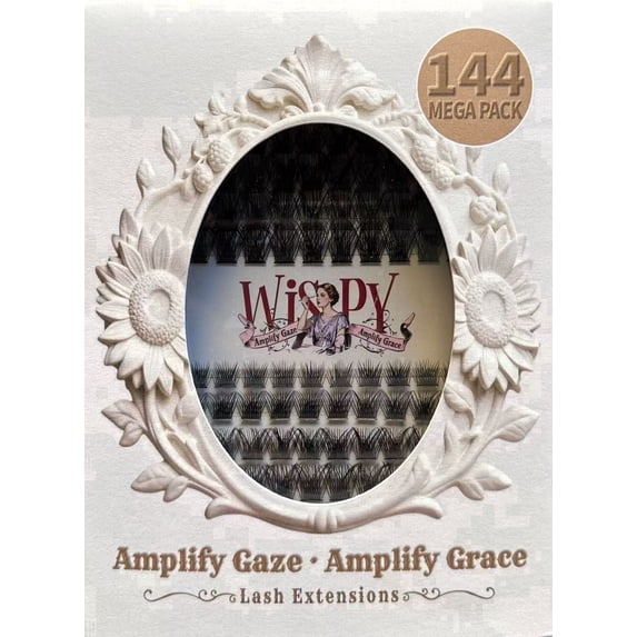 Amplify Gaze Amplify Grace (WISPY) 144pcs C-Curl DIY Eyelash Extensions ...