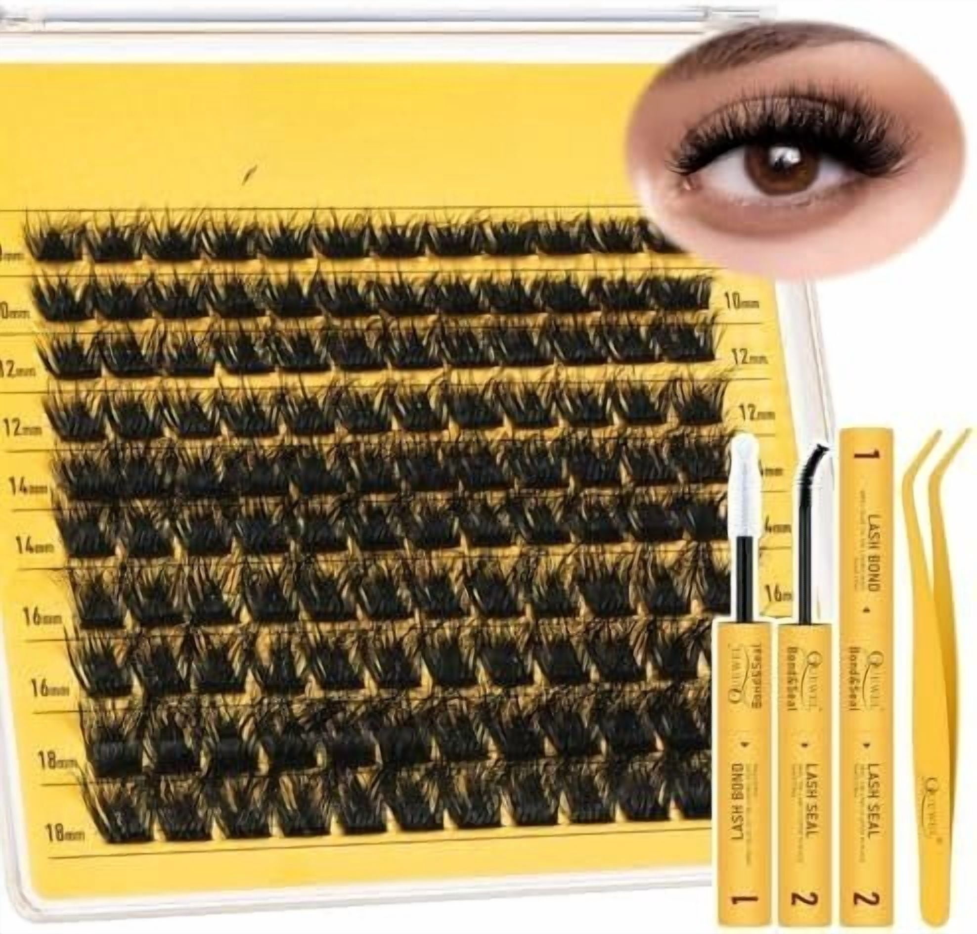 Lash-Clusters-Kit, DIY Lash Extension Kit Effect Lash-Clusters Mix 10 ...