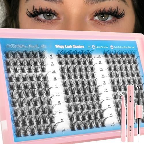 Lash Clusters Kit Wispy Eyelash Clusters Lashes DIY Lash Extension Kit ...