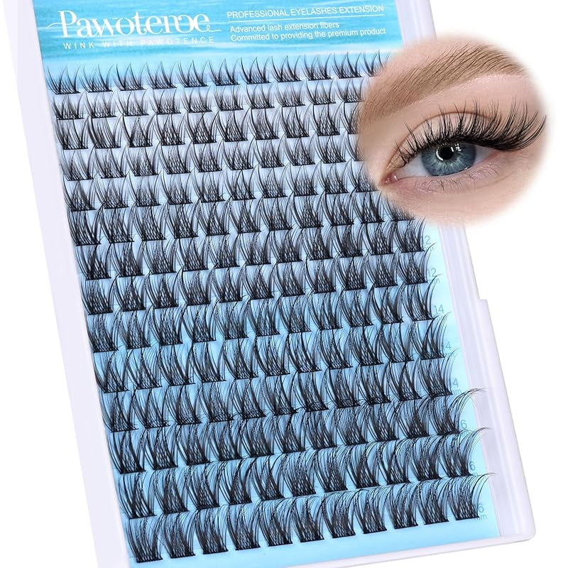 Lash Clusters Wispy Cluster Eyelash Extensions 10-18mm Individual ...