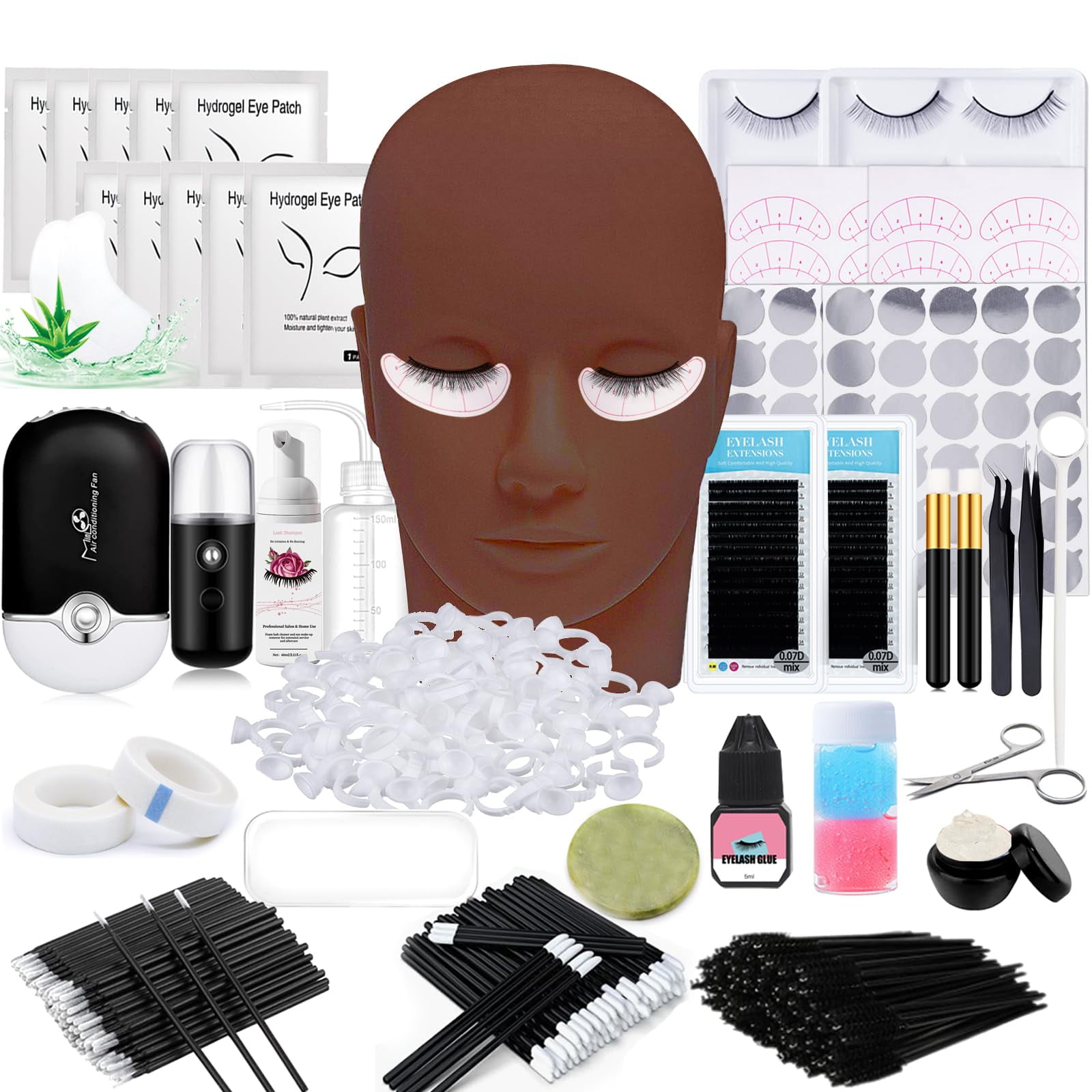 Lash Extension Kit Professional IFF17 Eyelash Extensions Supplies for ...