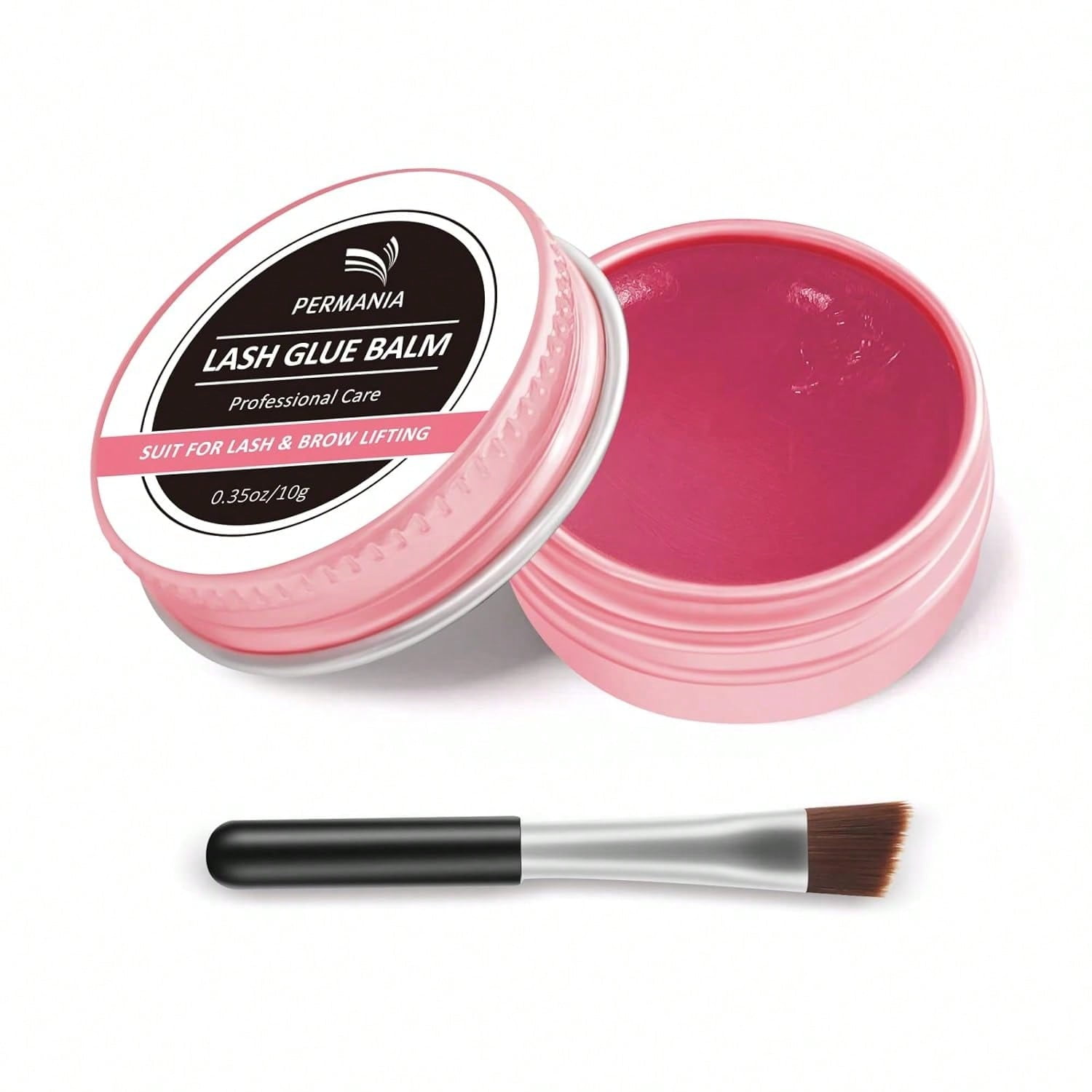 Lash Lift Balm, New Eyelash Lifting Adhesive,0.35oz/10g Lash Lift Glue Strong Viscosity And ...