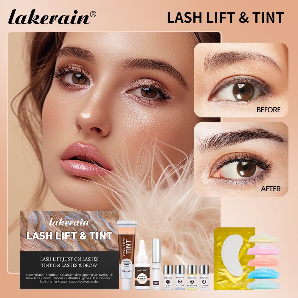 Lash Lift Kit, Eyelash Perm Suit Keratin Eyelash Cold Perm Curling And ...