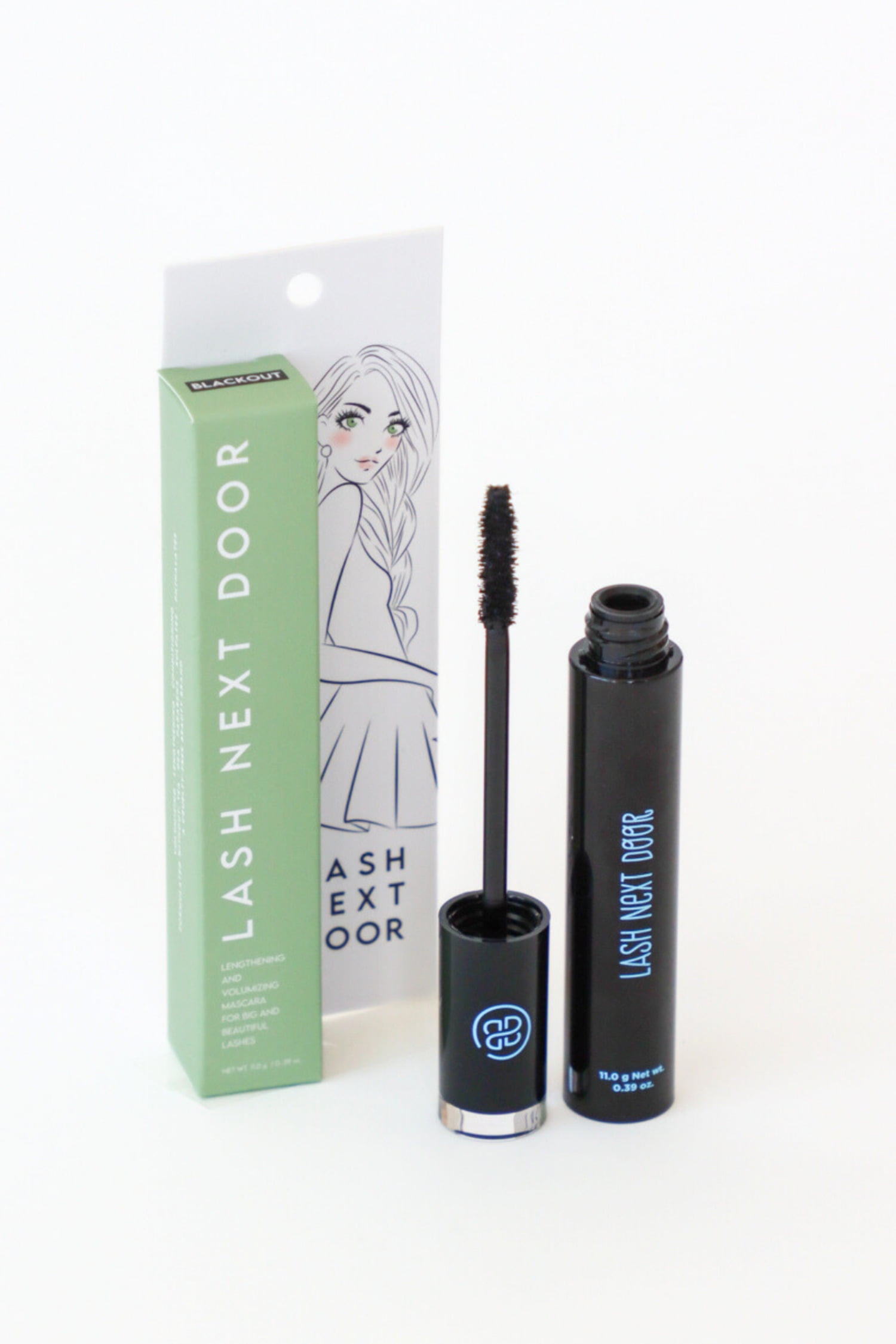 Lash Next Door Waterproof Mascara, Lengthens, Curls, Volumizes Clump ...