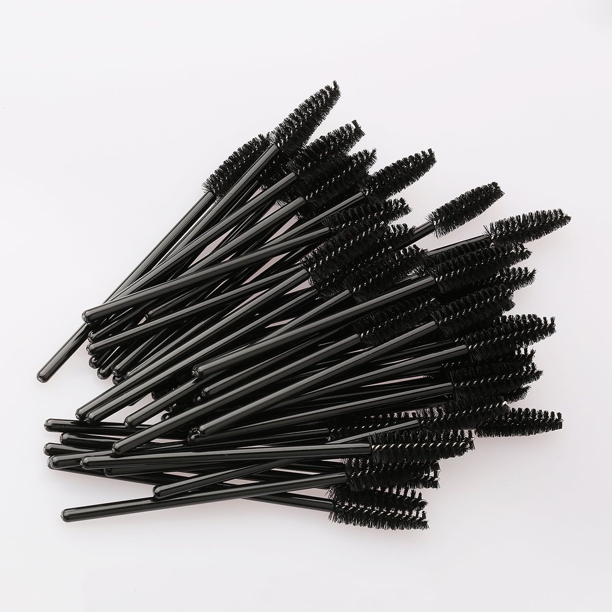 Lash Spoolie Brush 100 Pcs Makeup Eyelash Brushes Disposable Mascara ...