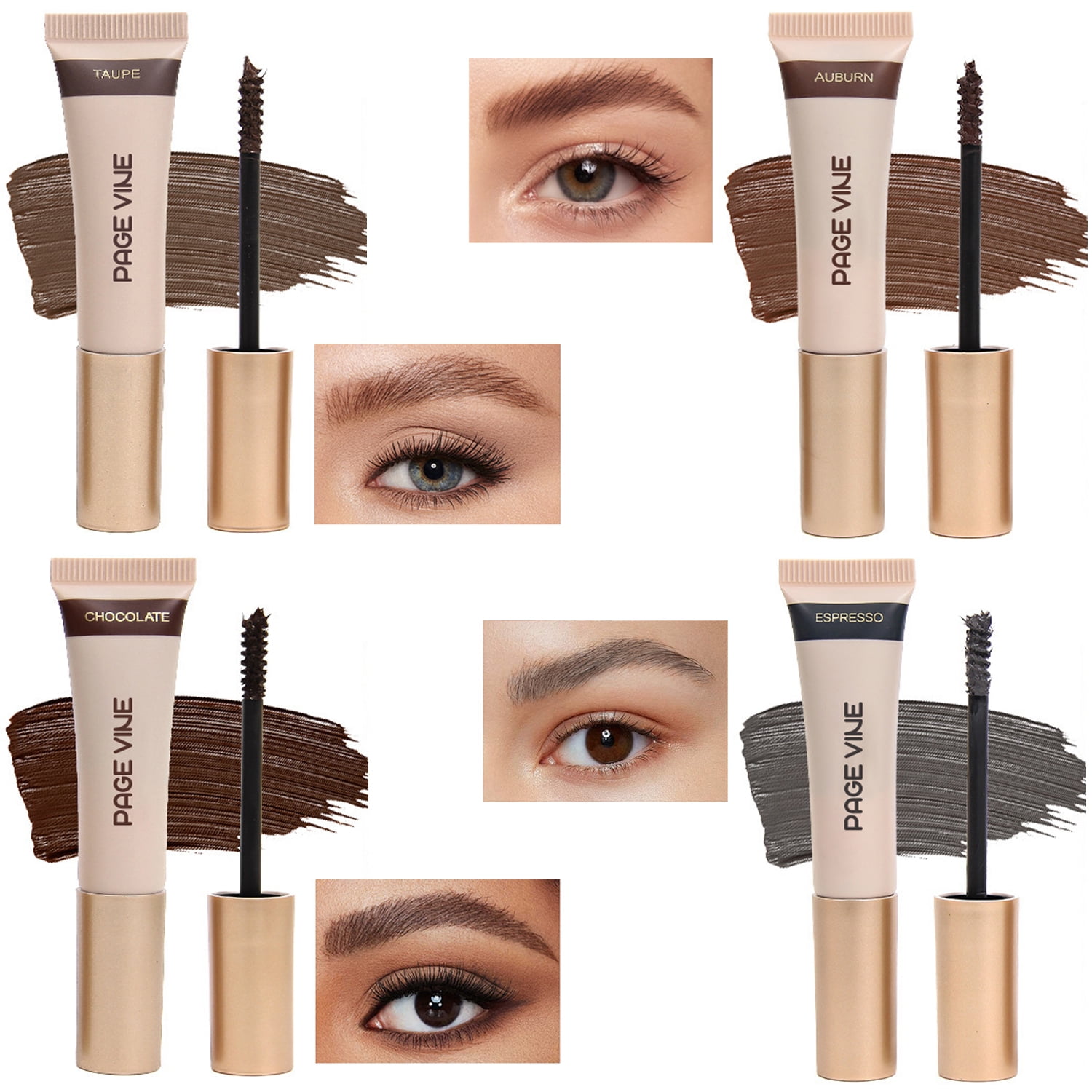 Lash Tint Kit, Eyelash & Eyebrow Dye Set for Lashes and Brows, Eyelash ...