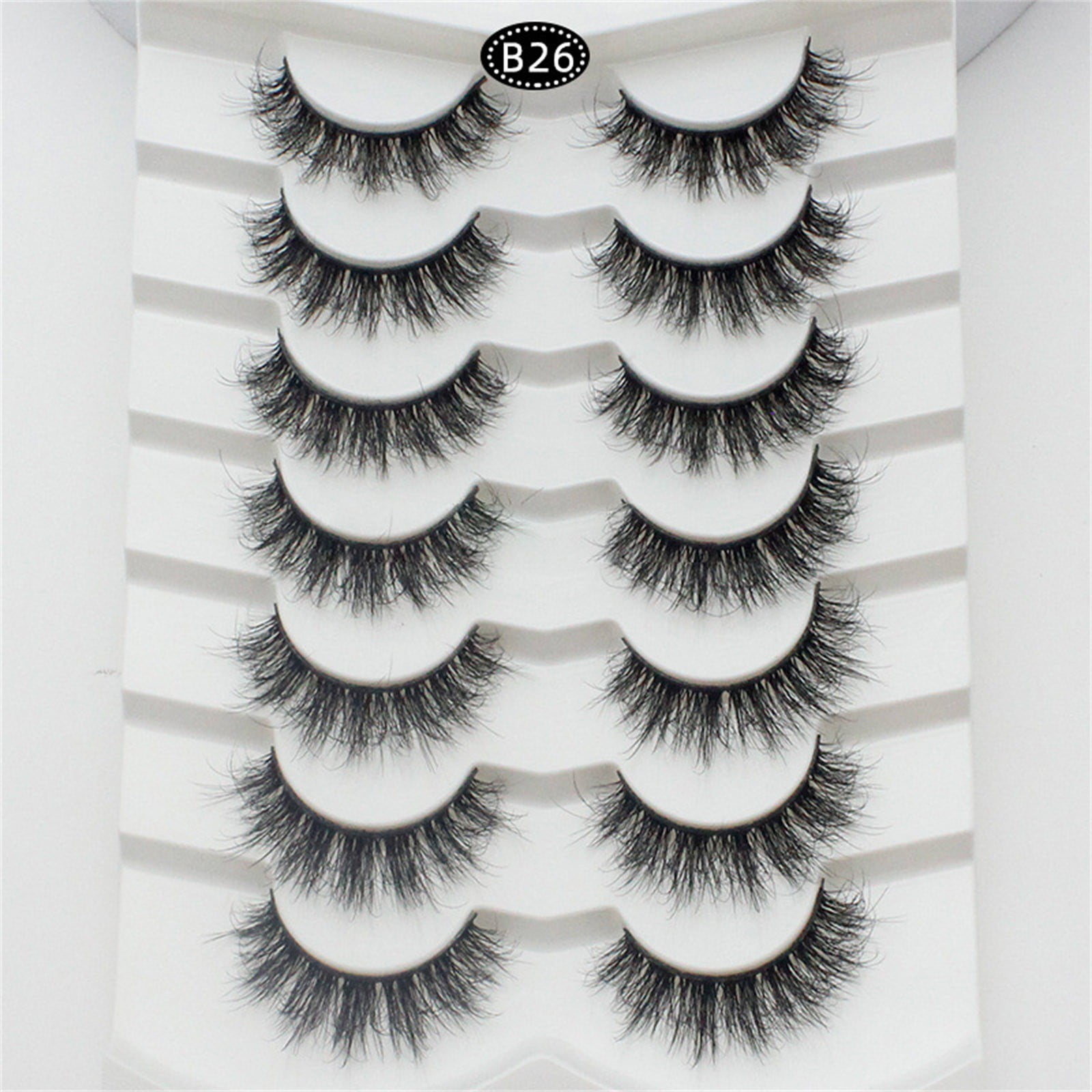 Lashes Packaging Bulk Glue Holder Empty Eyelash Book Korean Lashes ...