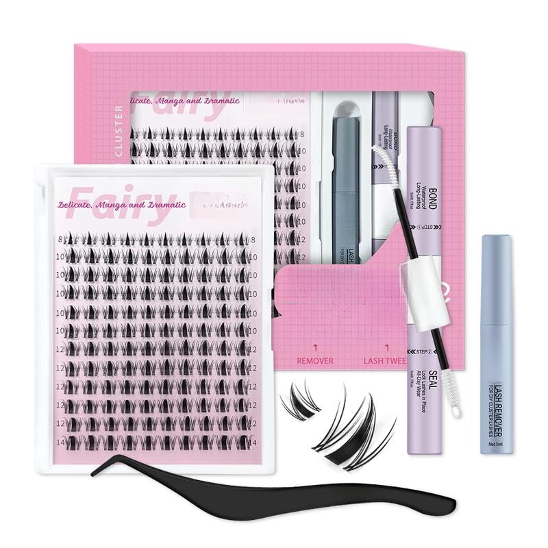 Lashes Short Fairy DIY Lashes Cluster For Girls Manga Lash Extension ...