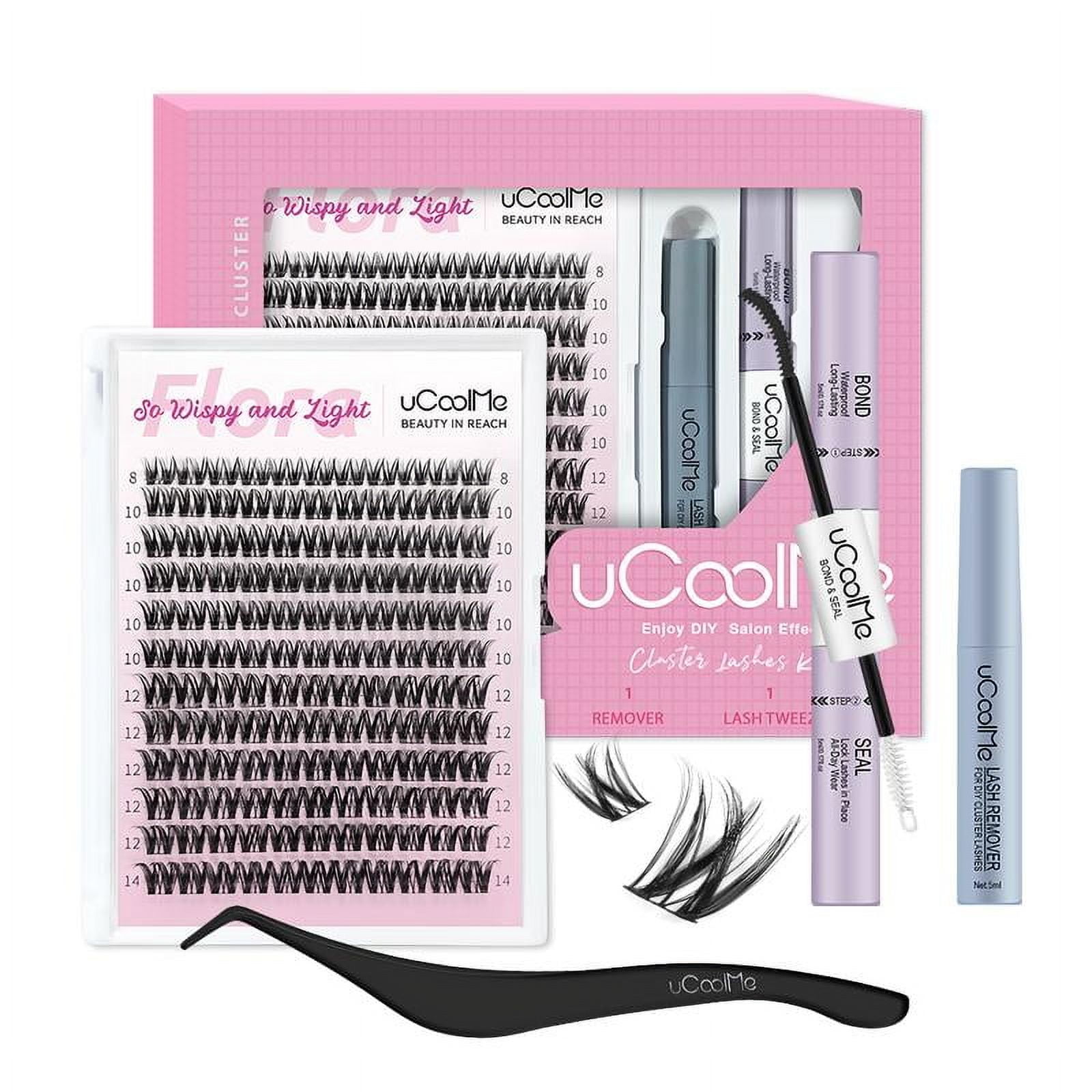 Lashes Short Fairy Venus With Invisible Band Lashes Wispy Lash Clusters ...