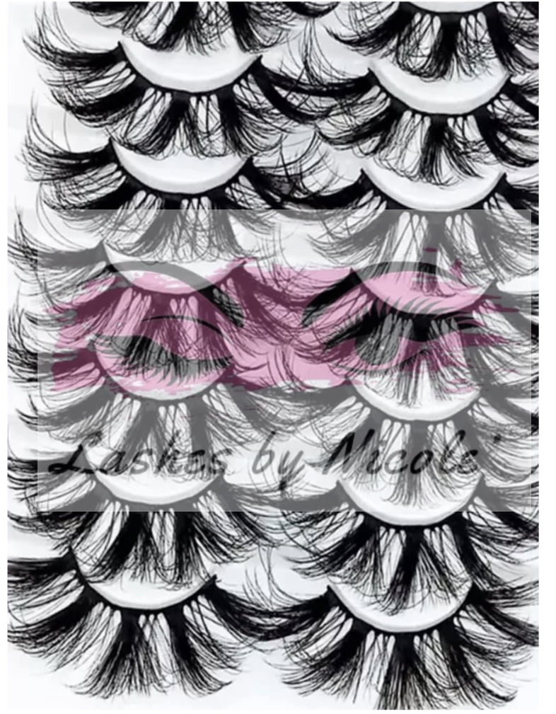 Lashes by Nicole' SPIKED False Eyelashes, 1 Pair - Walmart.com