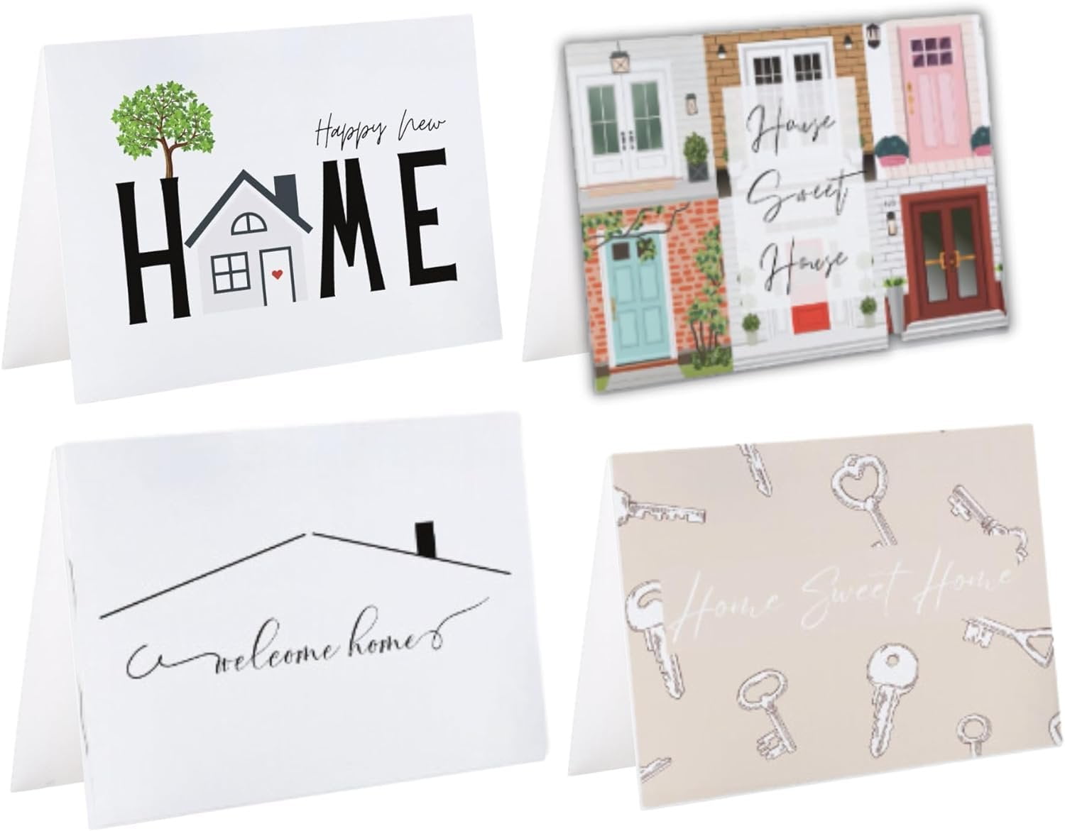 Lashicorn Congratulations on Your New Home 24 pk Realtor Note Cards for ...