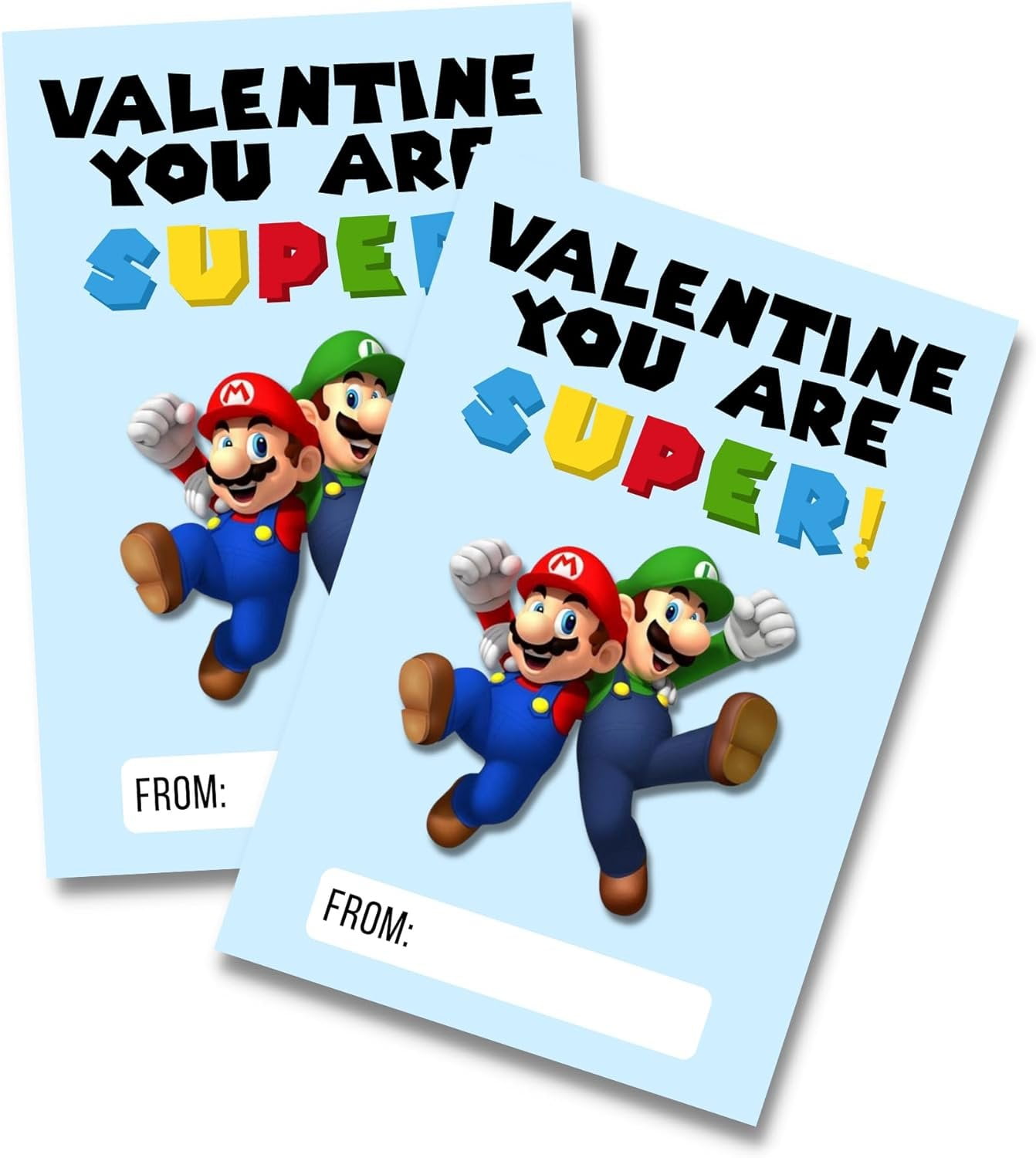 Lashicorn Super Valentines Day Class Cards 30 pk 4x6 Mari Game ...