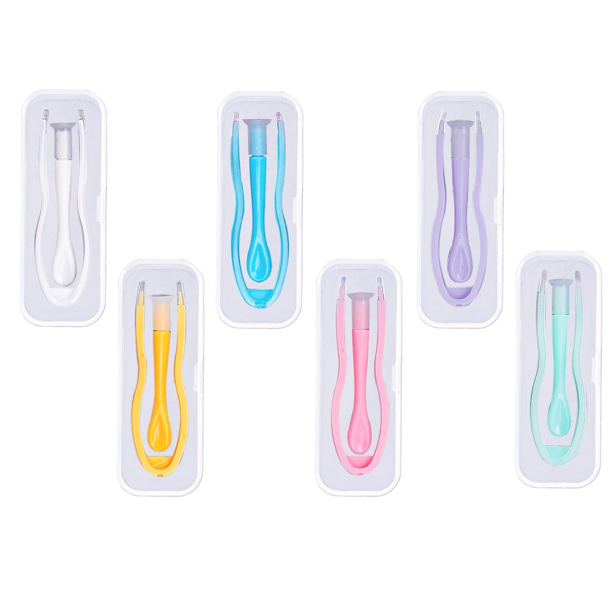 Lasiyanor 6PCS Colorful Contact Lens Remover and Inserter Tool Case Set ...
