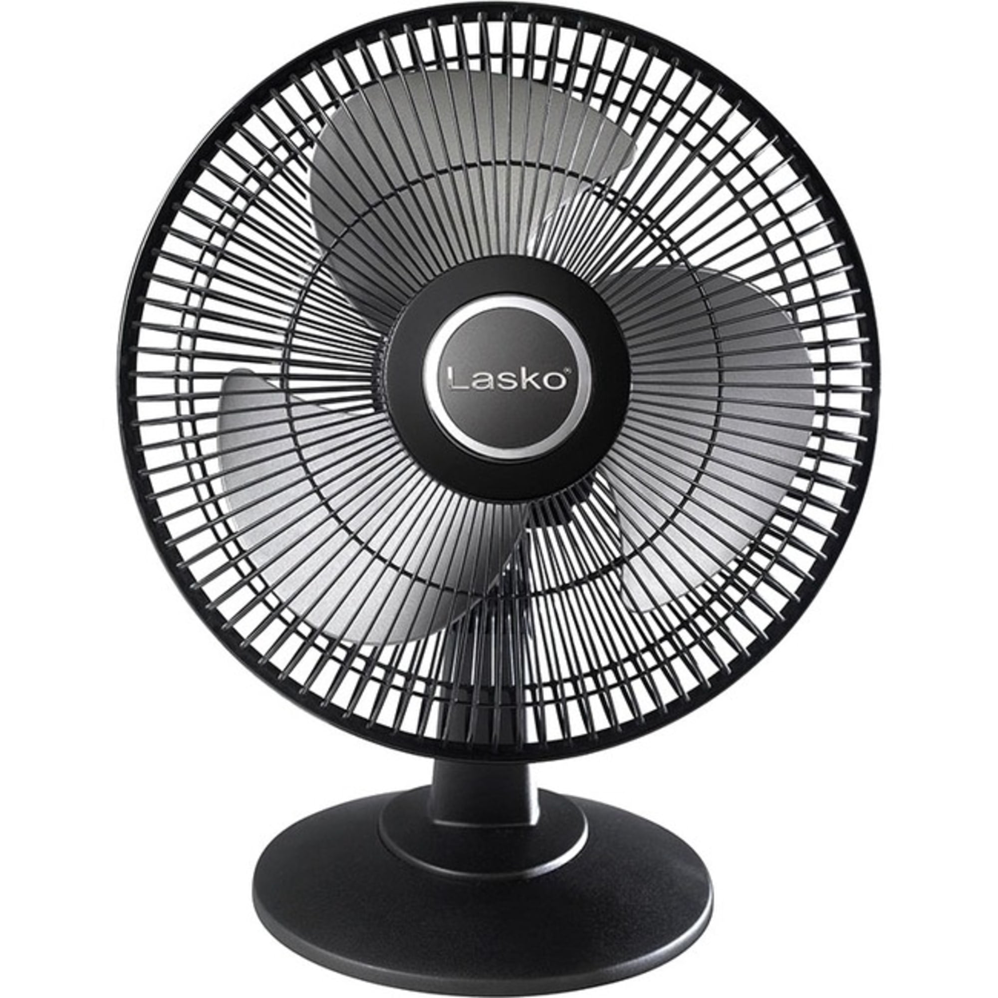 Lasko 12 in 3-Speed Carrying Handle Oscillating Table Fan - Walmart.com