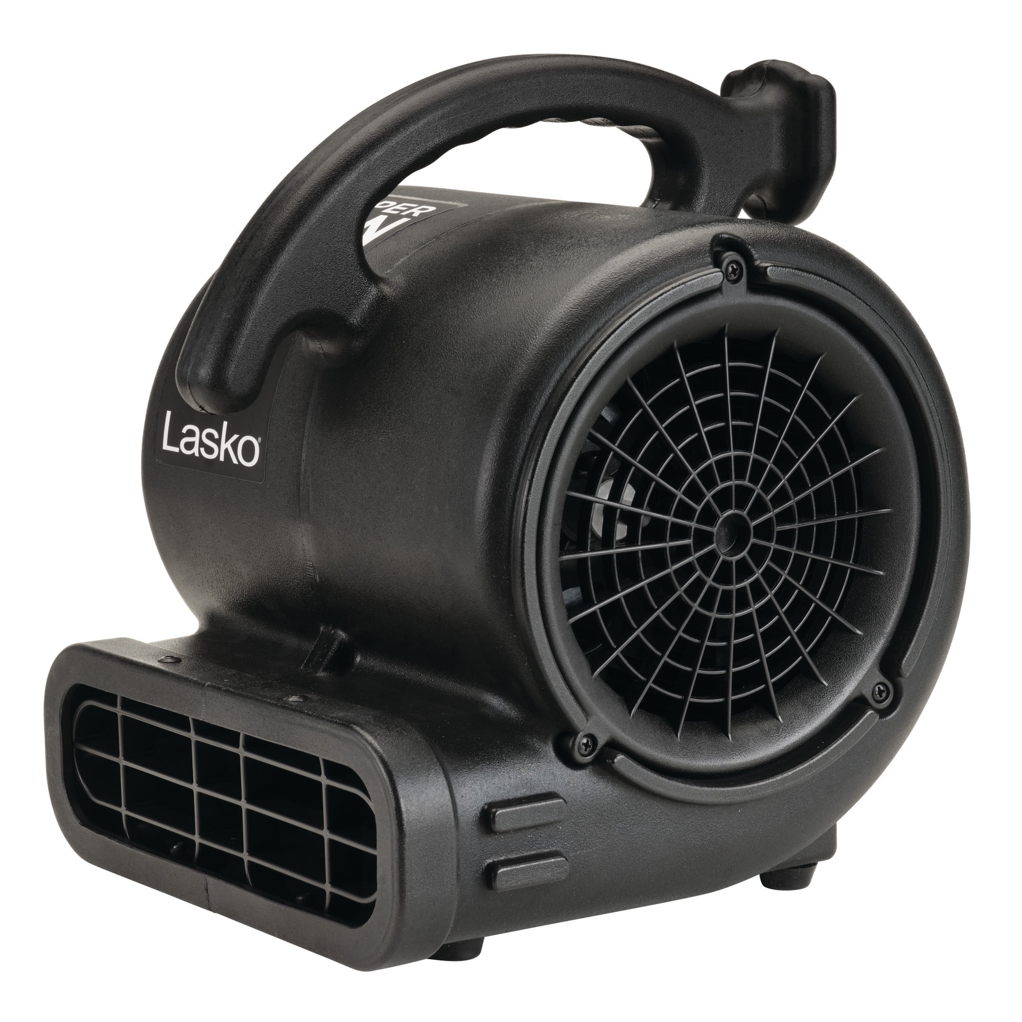 "Lasko Super Fan Max 13.5"" 3-Speed Electric Air Mover Floor Fan with ...