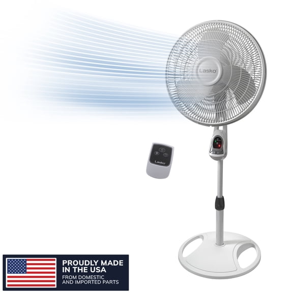 Lasko 36" Quiet Oscillating Tower Fan with Remote Control, DC Motor and ...